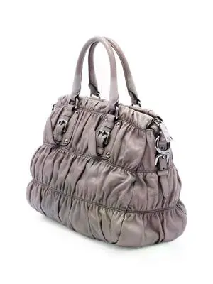 Prada 2010-2026 Nappa Gaufre Satchel