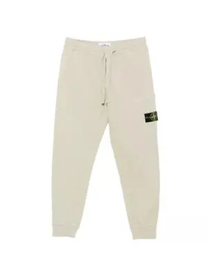 Stone Island Logo-patch Track Pants - Neutrals