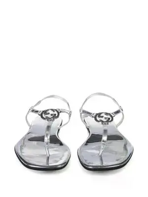 Gucci Thong Sandals With Interlocking G