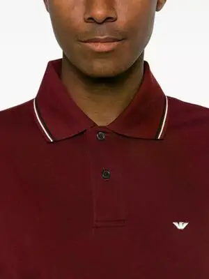 Emporio Armani Logo-patch Polo Shirt
