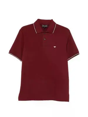 Emporio Armani Logo-patch Polo Shirt