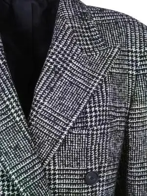 Tagliatore Caitlyn Check Double-breasted Coat