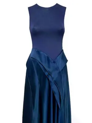 Acler Medici Draped Maxi Dress