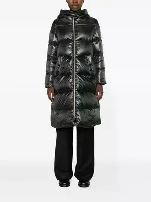 Herno Quilted Coat - Black