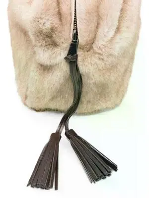 P.a.r.o.s.h Faux-fur Clutch Bag