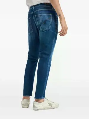 DONDUP Dian Faded Whiskered Jeans