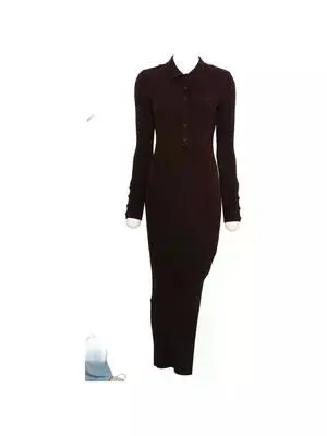 COURREGES Robe Sleeveless Maxi Dress