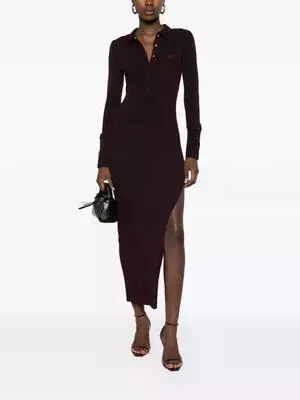 COURREGES Robe Sleeveless Maxi Dress