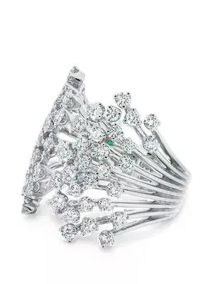 GRAZIELA Açaí Diamond Ring - Silver