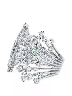 GRAZIELA Açaí Diamond Ring - Silver