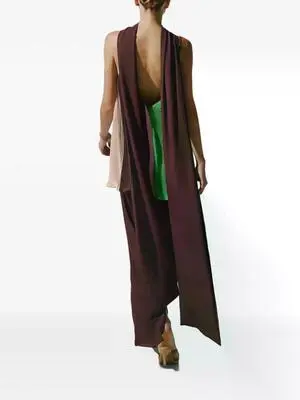 BAOBAB Pleated Danielle Layered Maxi Dress