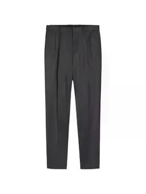 LARDINI Pleated-detail Tailored Trousers - Grey