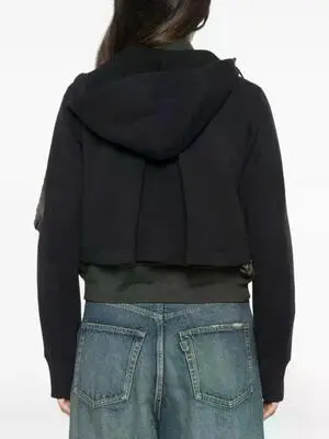 Sacai Panelled Layered-effect Jacket