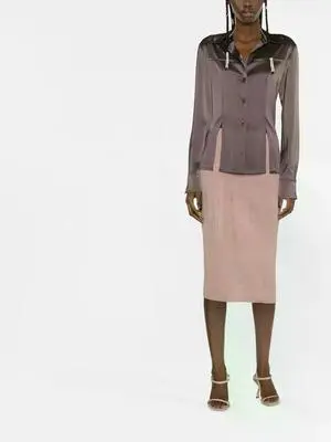 Stella McCartney Rib-knit Midi Skirt