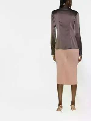 Stella McCartney Rib-knit Midi Skirt