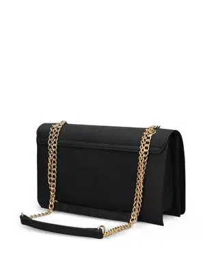 Moschino Logo-lettering Shoulder Bag - Black
