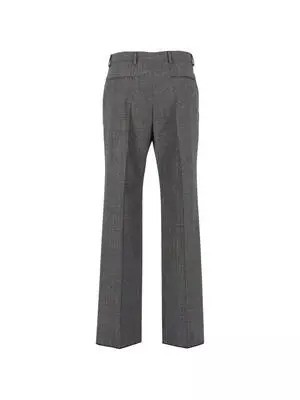 Valentino Garavani Herringbone-pattern Tailored Trousers
