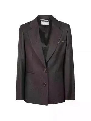 Peserico Bead-embellished Single-breasted Blazer