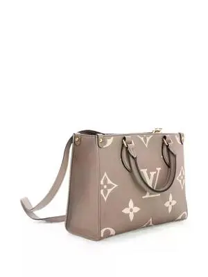 LOUIS VUITTON Onthego Bicolor Monogram Empreinte Giant Pm Tote Bag
