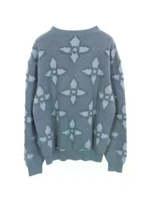 LOUIS VUITTON 2010s Monogram Jacquard Sweater