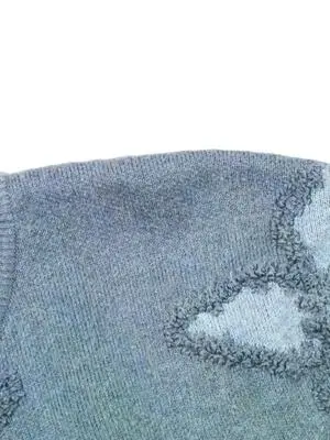 LOUIS VUITTON 2010s Monogram Jacquard Sweater