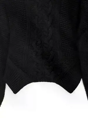 DONDUP Cable-knit Wool Sweater