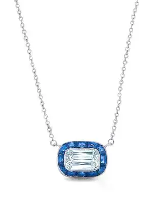 Kwiat Starry Night Diamond And Sapphire Necklace