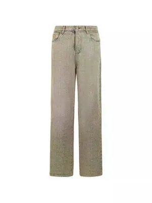 Amiri Quad-jacquard Baggy Jeans - Neutrals