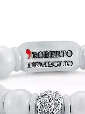 Roberto Demeglio 18k White Gold Sfera Diamond Ring