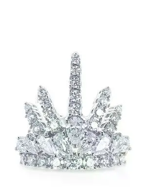 Yeprem Y-not Diamond Ring - Silver