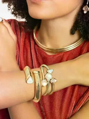 Marina B Trisolina Rose Quartz And Diamond Bracelet