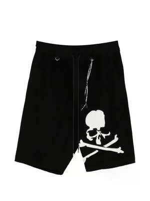 MASTERMIND WORLD Skull-print Shorts - Black
