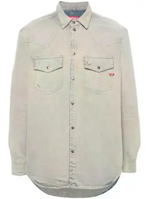 DIESEL® D-ocean Denim Shirt - Neutrals