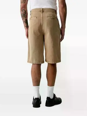 VANS Logo-patch Denim Shorts