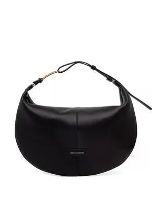 Armani Exchange Logo-plaque Crescent Tote Bag