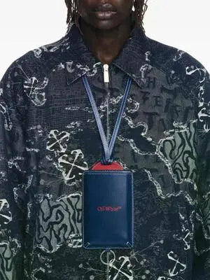 Off-White Bookish Phone Card Holder