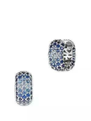 FULLORD Ghost Sapphire Earrings - Silver