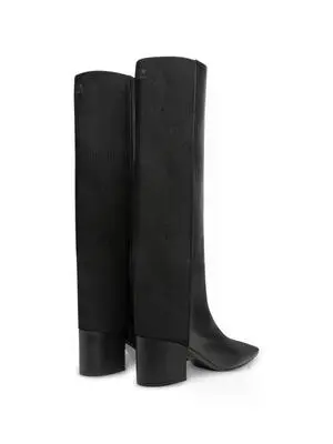 COURREGES Logo-detail Bi-material Boots