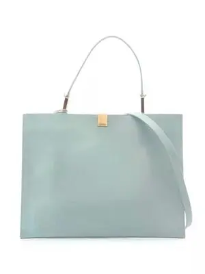 Balenciaga 2018-2026 Leather Le Dix Satchel - Blue
