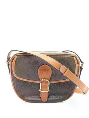 Celine Leather Crossbody Bag - Brown