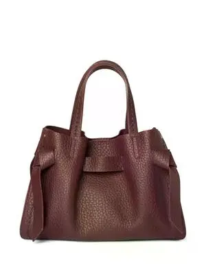 VISONA` Vittoria Knot-detail Tote Bag - Red