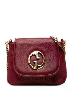 Gucci 1973 Chain Crossbody Bag - Red