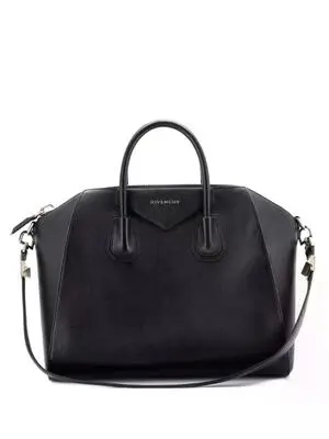 Givenchy Antigona Leather Satchel - Black