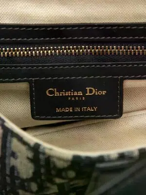 Dior 2020 Oblique Canvas Saddle Bag Shoulder Bag