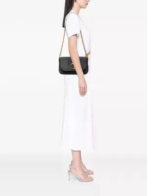 Gucci 2000-2015 Medium Suede 1973 Chain Shoulder Bag