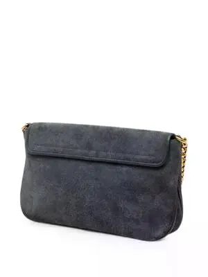 Gucci 2000-2015 Medium Suede 1973 Chain Shoulder Bag