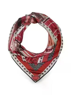 LANCEL Grand Hotel Silk Scarf