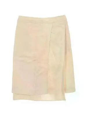 JIL SANDER 2010s Wrap-design Skirt - Neutrals