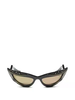 Valentino Garavani Embellished Cat Eye Sunglasses - Black