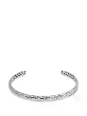 TWOJEYS Small Organic Textured Bangle Bracelet